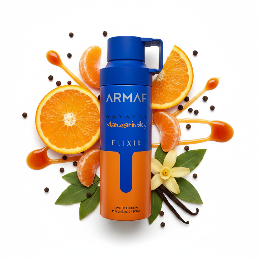 Armaf Odyssey Mandarin Sky Elixir Desodorante Spray 200ml Hombre